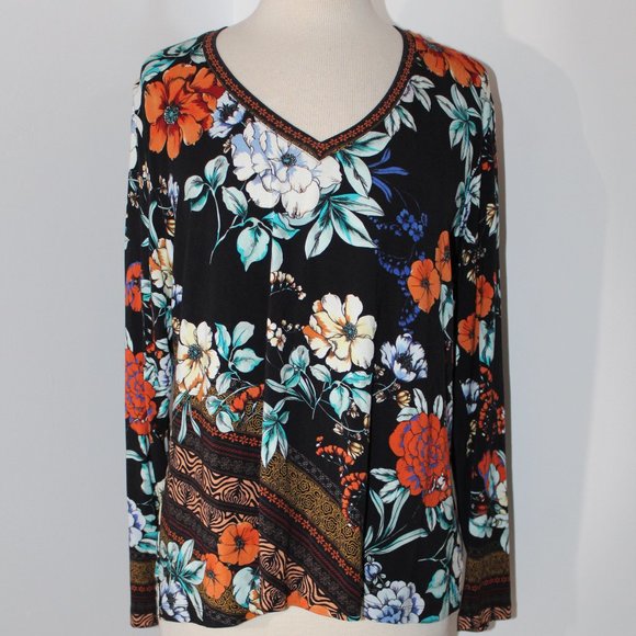 Johnny Was | Tops | Nwt Johnny Was Biya Workshop Jwla Golden Spring ...